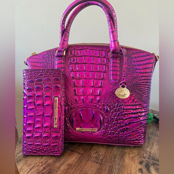 Brahmin | Bags | Brahmin Duxbury Voltage Violet Melbourne And Matching ...
